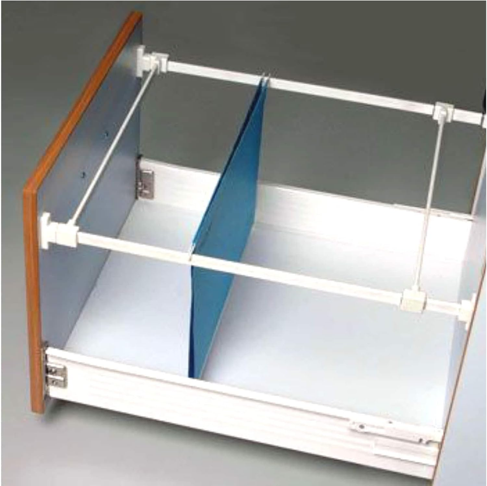 Metafile White Metal Kit for Filing Cabinet Hanging System 705353931154 ...