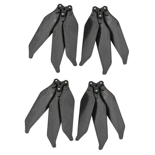 2*CW + 2*CCW Carbon Fiber 3-Blade Foldable Propeller Props For DJI ...