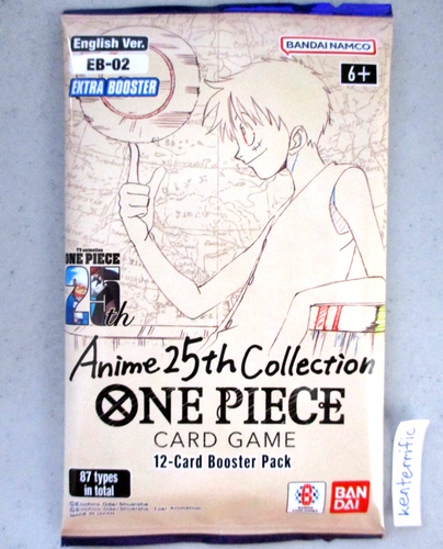 Extra Booster: Anime 25th Collection Pack One Piece Card Game EB-02 ...