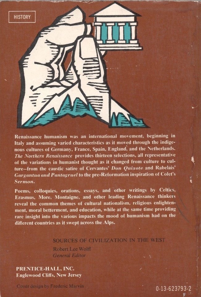 THE NORTHERN RENAISSANCE edited by LEWIS W SPITZ Spectrum Trade PB 1972 ...