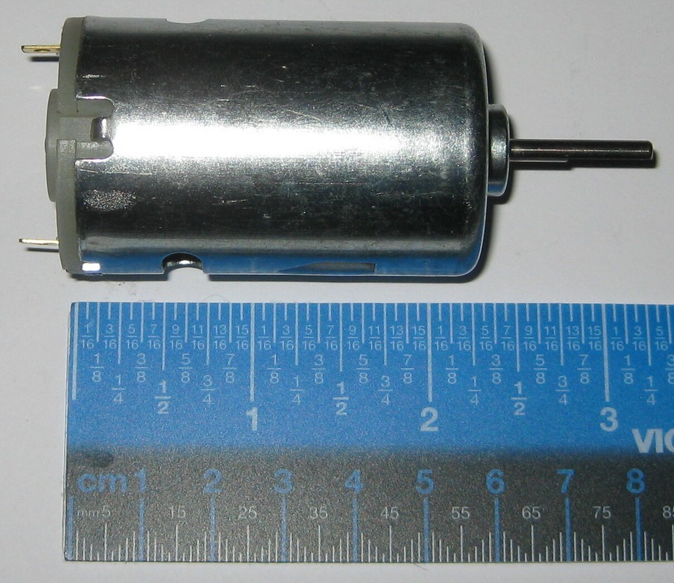 RS-550 Motor - 12 VDC - 20000 RPM - High Speed 550 Hobby Motor w/ Long ...