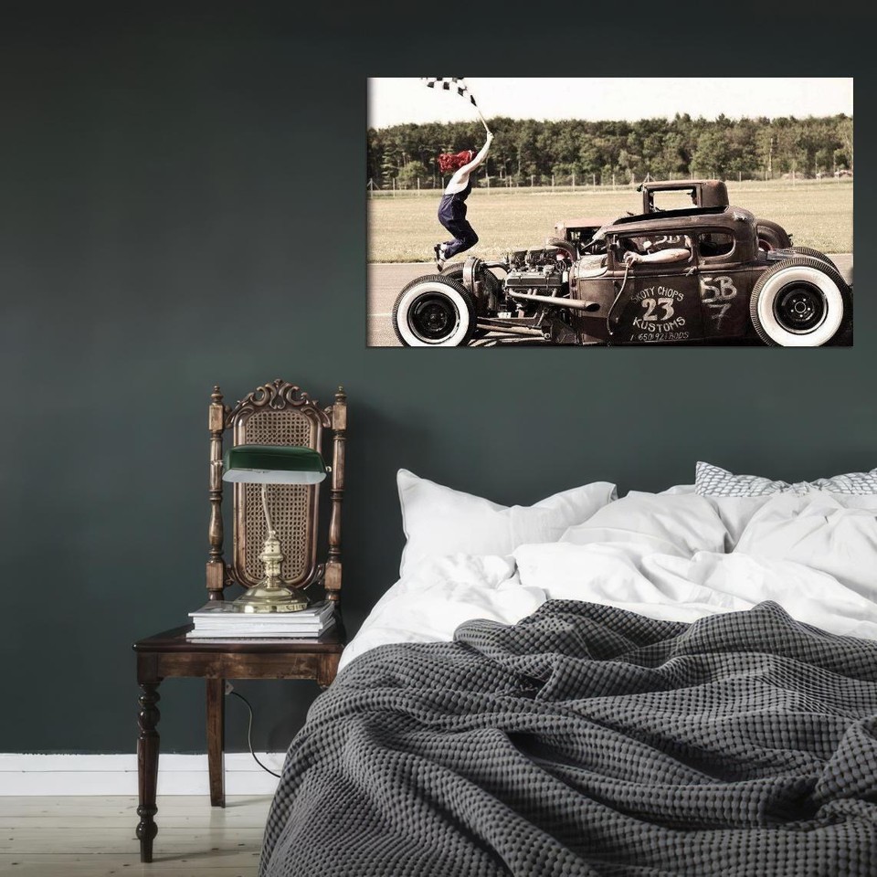 20611 Hot Rod Vintage Cars Decor Wall Print Poster | eBay