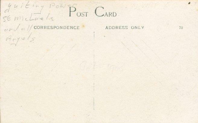 REAL PHOTO POSTCARD OF LOWER GUITING CHURCH, (GUITING POWER ...