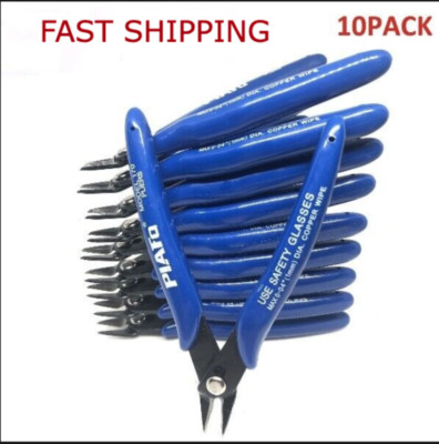 10PCS Plato Model 170 Flush Wire Cable Cutter Cutting Snips Pliers Side ...