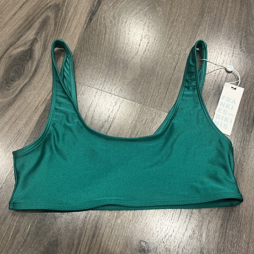 Frankies Bikinis Womens Connor Shine Sleeveless Bikini Swim Top Small S ...
