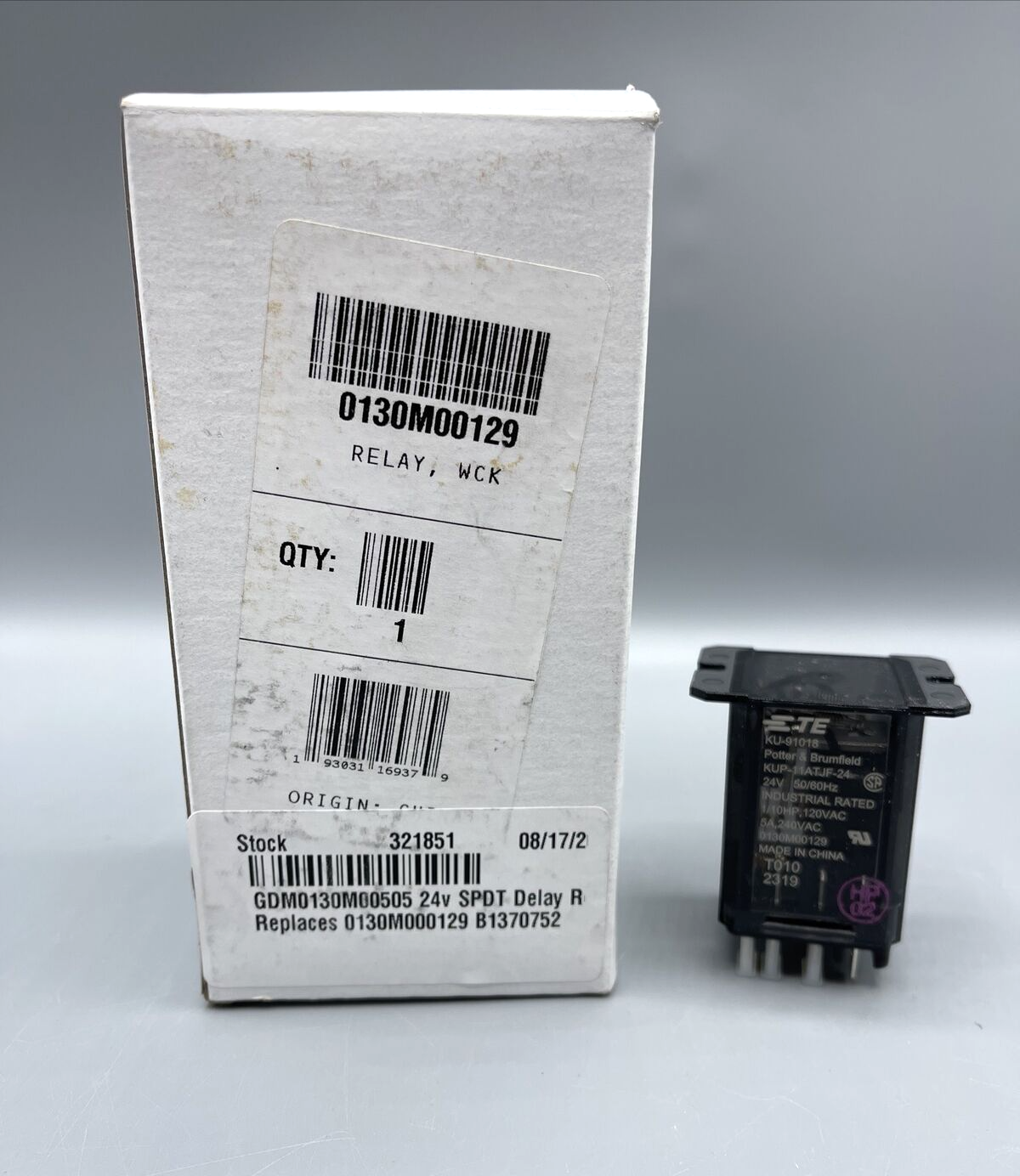 Goodman Parts Timedelayrelay 24v SPDT OEM 0130M00129 for sale online | eBay