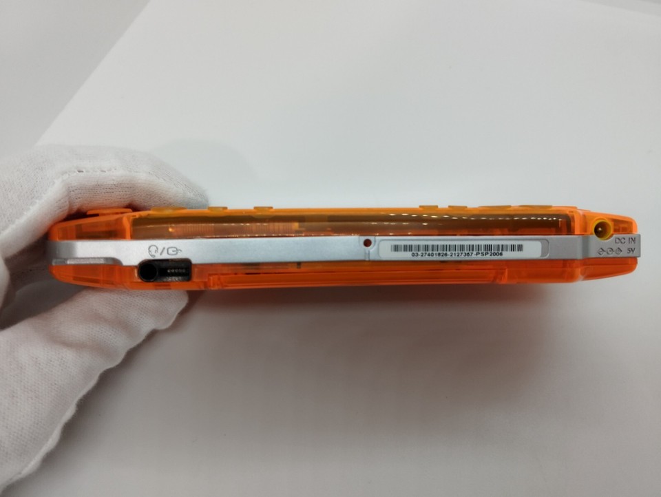 Sony PSP 2000 System w/Charger Orange color Region Free Custom w ...