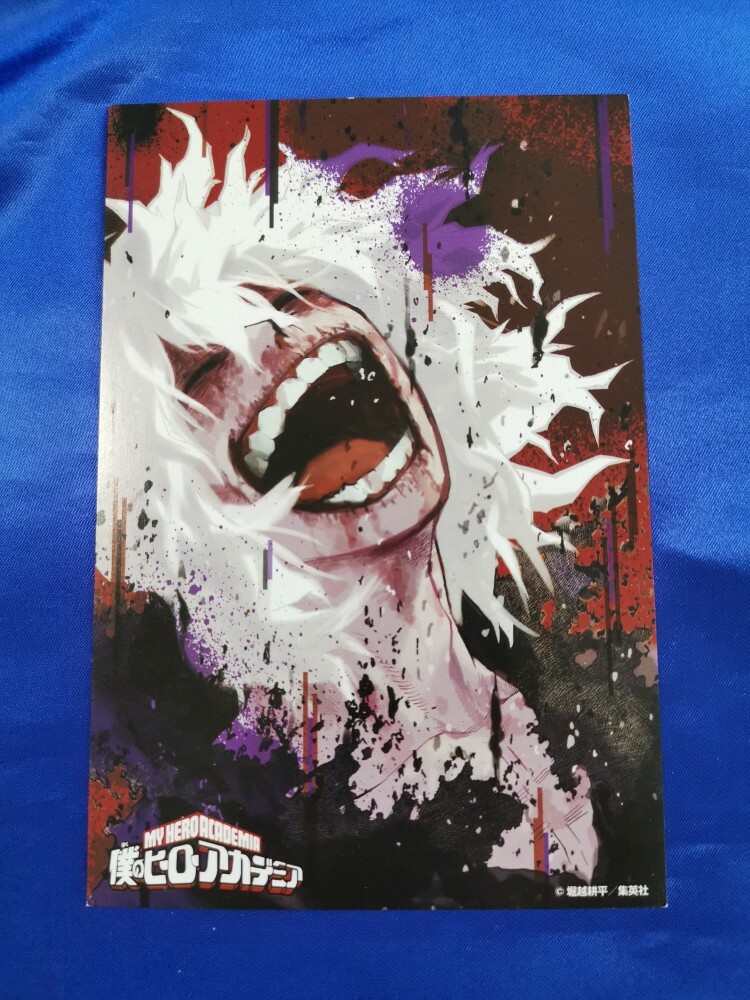 My Hero Academia Post Card Boku Japanese MHA Comic Manga DABI Villains ...