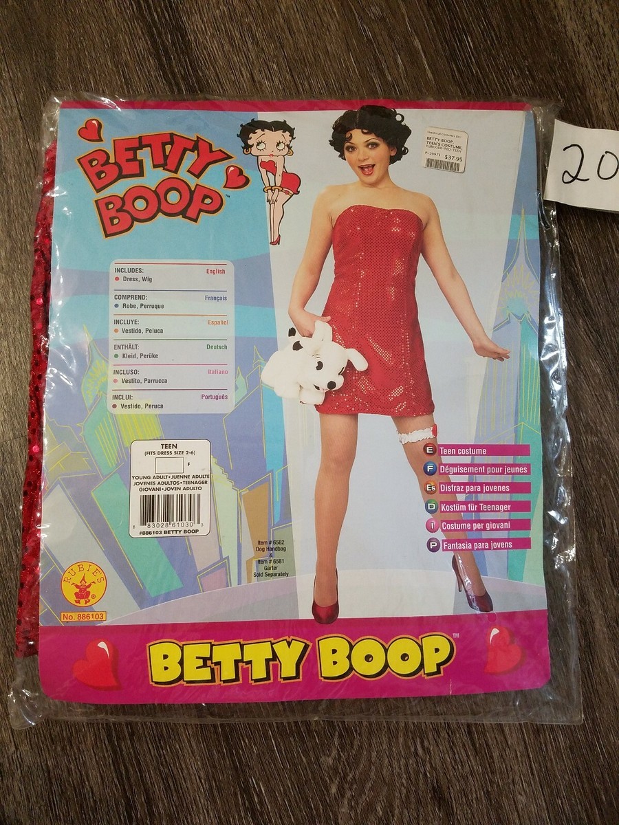 Betty Boop Homemade Halloween Costume