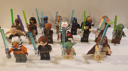 lego star wars Jedi minifigures lot, Quintana Vos, Eeth Koth, Shaak Ti ...