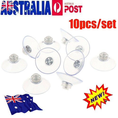 10pcs M4 Thread 40mm Suction Cups With Knurled Nut Clear for kitchen KZ ...