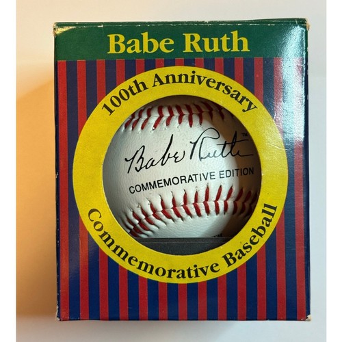 Babe Ruth 100th Anniversary 1895-1995 Commemorative Baseball | eBay