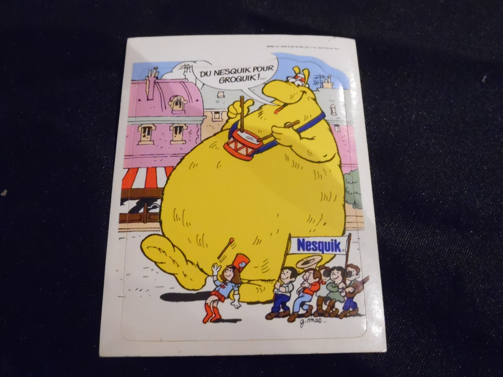 Autocollant NESQUIK GROQUIK fanfare | eBay