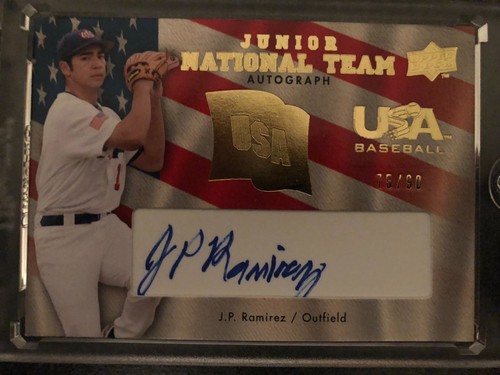 2008 Upper Deck - USA Baseball Junior National Team J.P. Ramirez #USJR ...