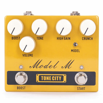 TONE CITY Model M II Distortion Pre-amp Guitar Effect Pedal version II ...