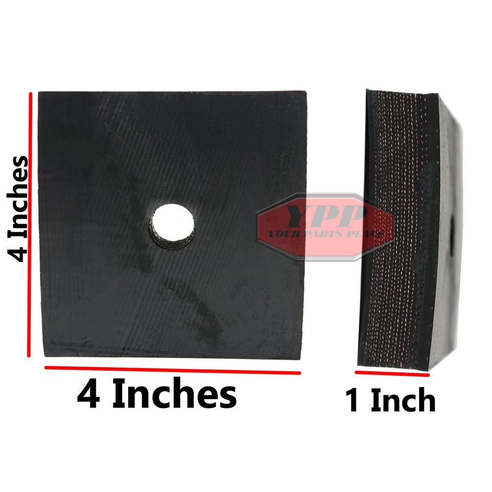 3 Anti Vibration Pad Air Compressor 4x4x1 HD Equipment Isolation Made ...