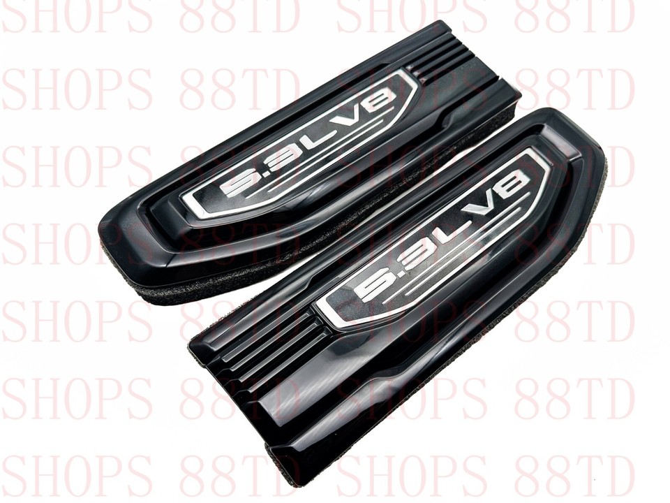 5.3L V8 Fender Vent Emblem Kit Fit 2019-2024 GMC Sierra GM Fender ...