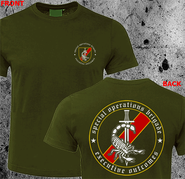 Executive Outcomes Mercenaries Angola Africa Koevoet Army T-shirt | eBay