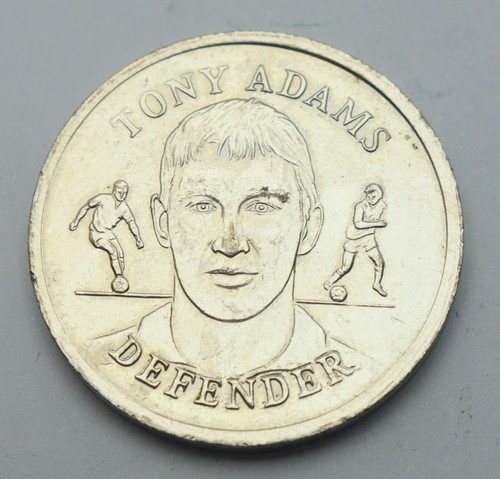 UK ENGLAND TONY ADAMS DEFENDER FOOTBALL SOCCER 1998 OLD COIN TOKEN | eBay