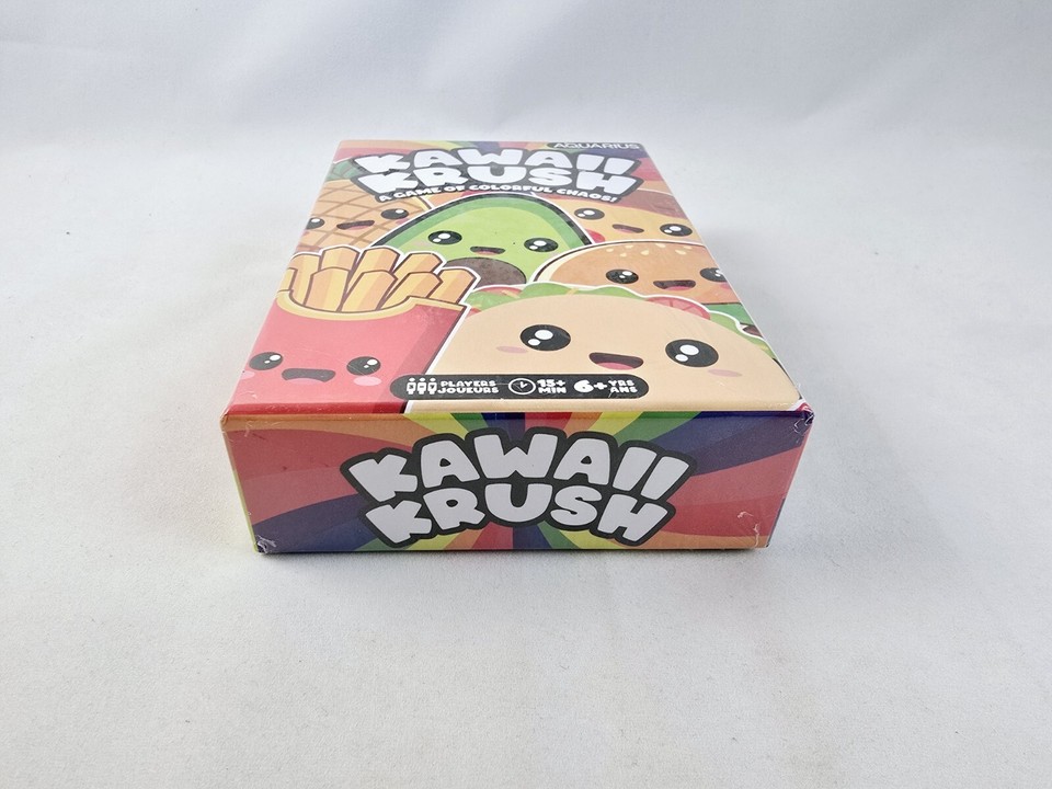 New - Aquarius Kawaii Krush Card Game Colourful Chaos! Rapid-paced ...