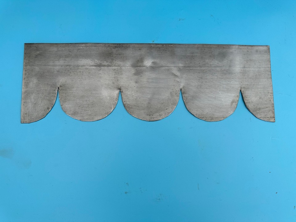 Code4 (Leadwork, Roofing) lead flashing Scalloped lead 1.5 Mtr | eBay UK