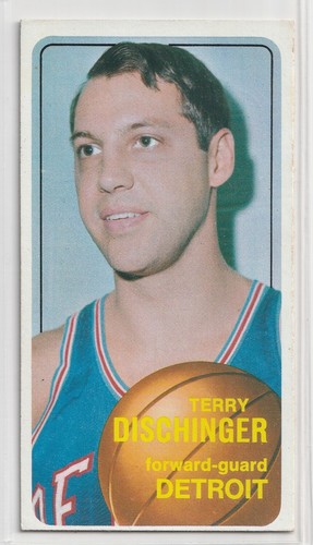 1970-71 Topps NBA Basketball #96 Terry Dischinger Detroit Pistons | eBay