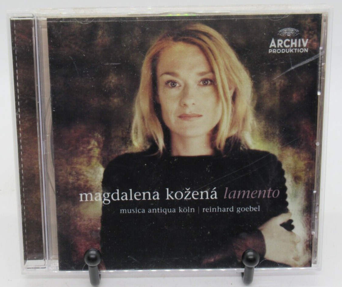 MAGDALENA KOZENA: LAMENTO MUSIC CD, 17 GREAT TRACKS, REINHARD GOEBEL ...