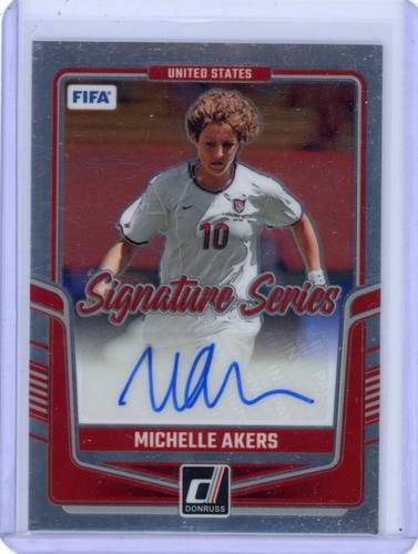 Michelle Akers 2024-25 Panini Donruss FIFA Signature Series Auto #SS-MA ...