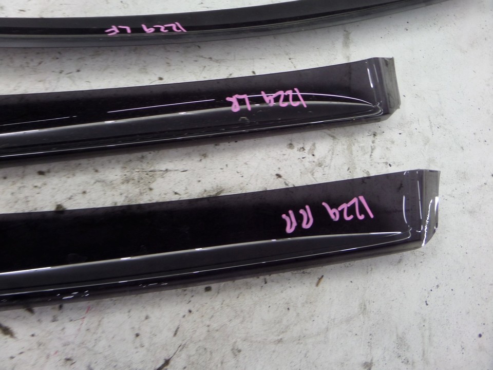 VW Golf R WeatherTech Door Rain Wind Guards Trim MK7 15-19 | eBay