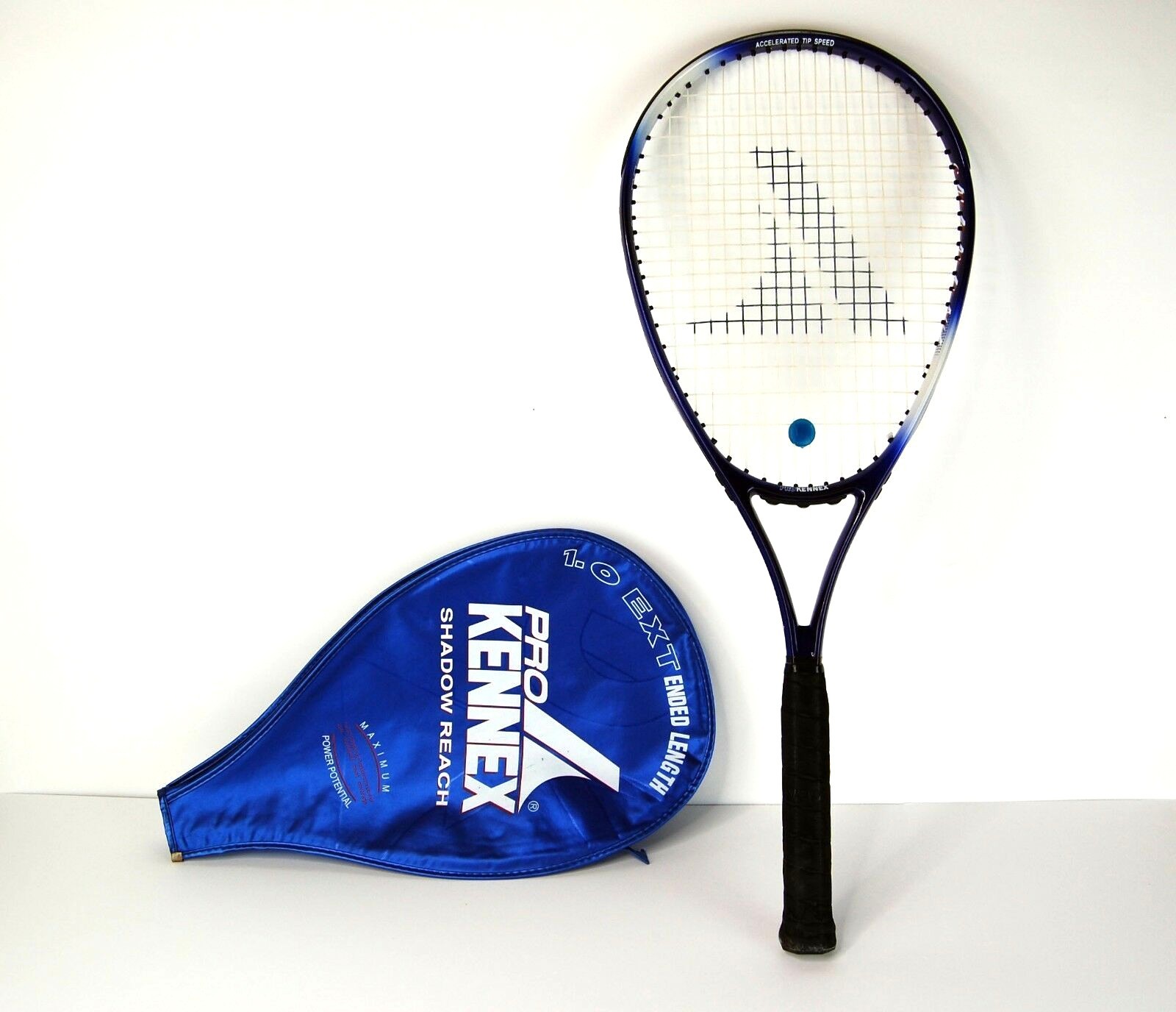 Shadow Reach 1.0 Pro Kennex Extended Tennis Racket Racquet with Cover 4 ...