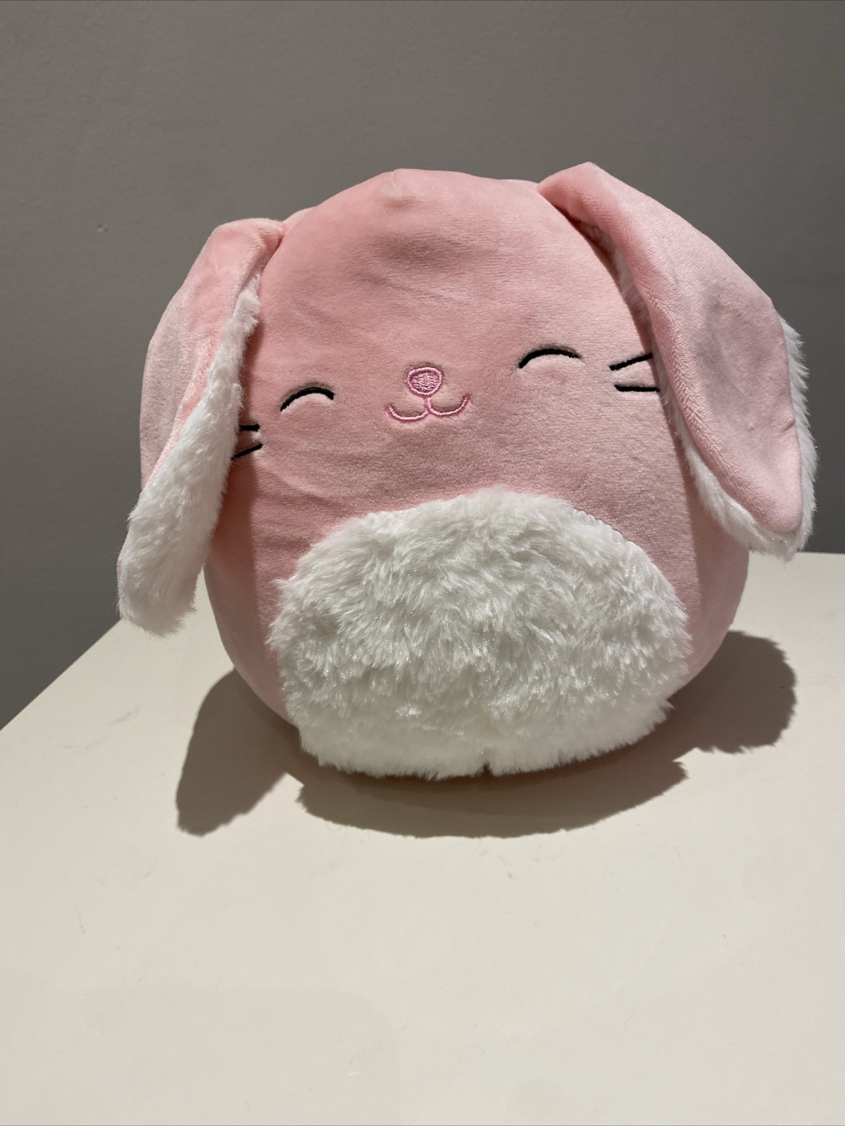 Squishmallows Bundle 8” X 2 - Bop Pink Fluffy Rabbit & Winnie Purple ...