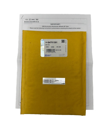 GM Tire Info & Door Jam Label For 2020-2022 Chevrolet Silverado 1500 ...