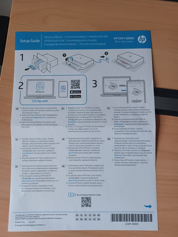 HP Envy printer scanner: SPARE parts with box | eBay UK