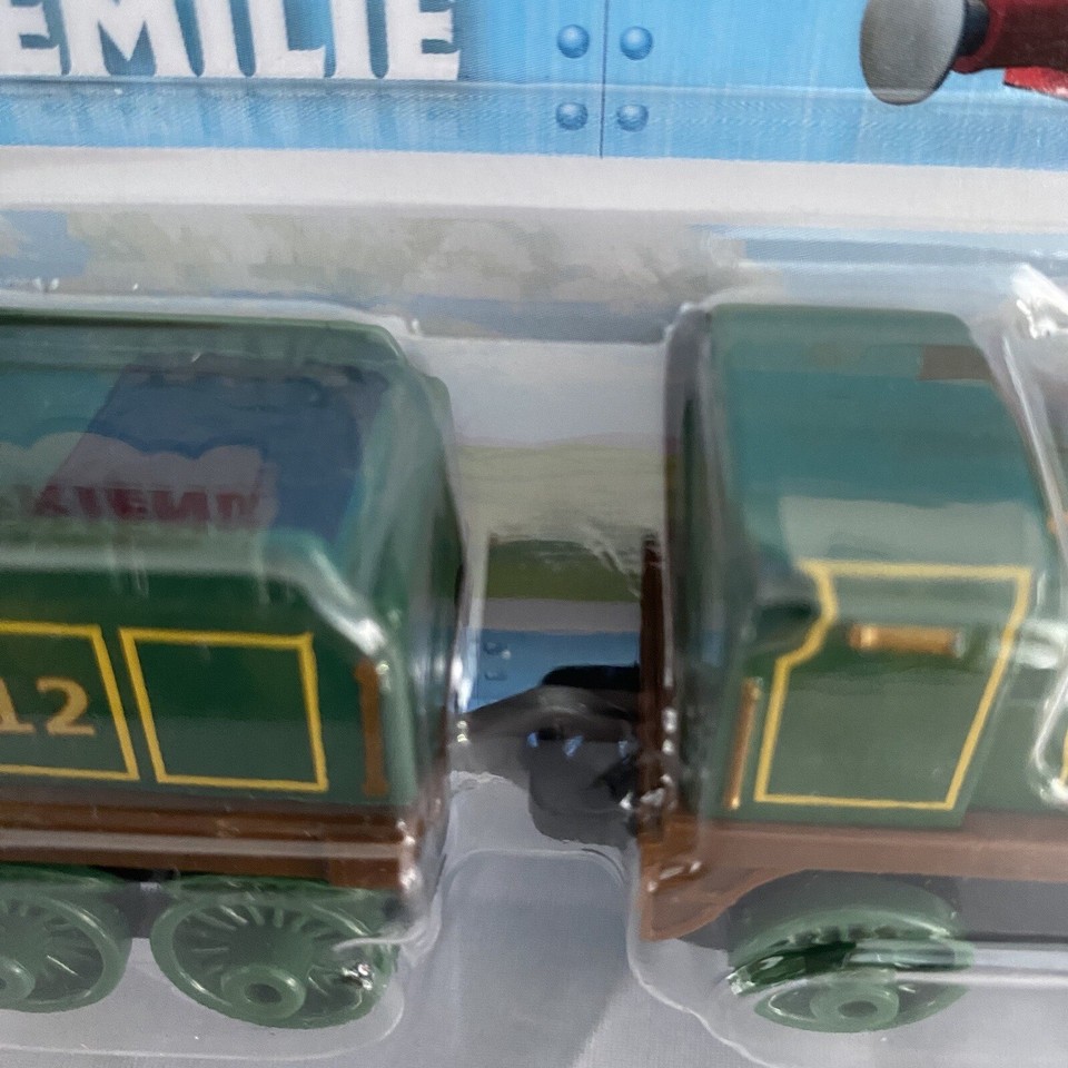 Thomas & Friends Emily Metal Train Push Along Sealed New | eBay