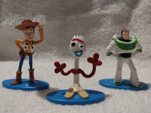 Lot of Disney store Figure Character Toys TOY STORY 4 Forkie Buzz Woody ...