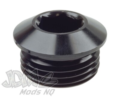 Raceworks AN-12 Hex Male ORB O-Ring Boss Plug RWF-814-12BK | eBay Australia
