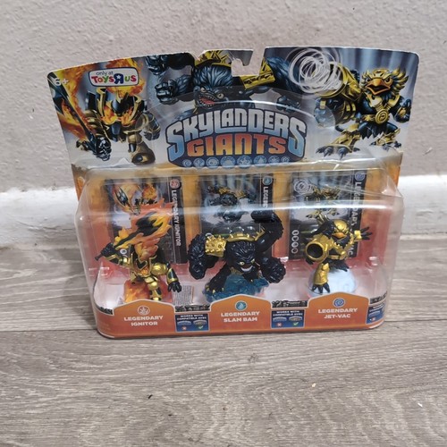 Toys R Us Exclusive Skylanders Giants Legendary Ignitor, Slam Bam & Jet-Vac 3Pk | eBay