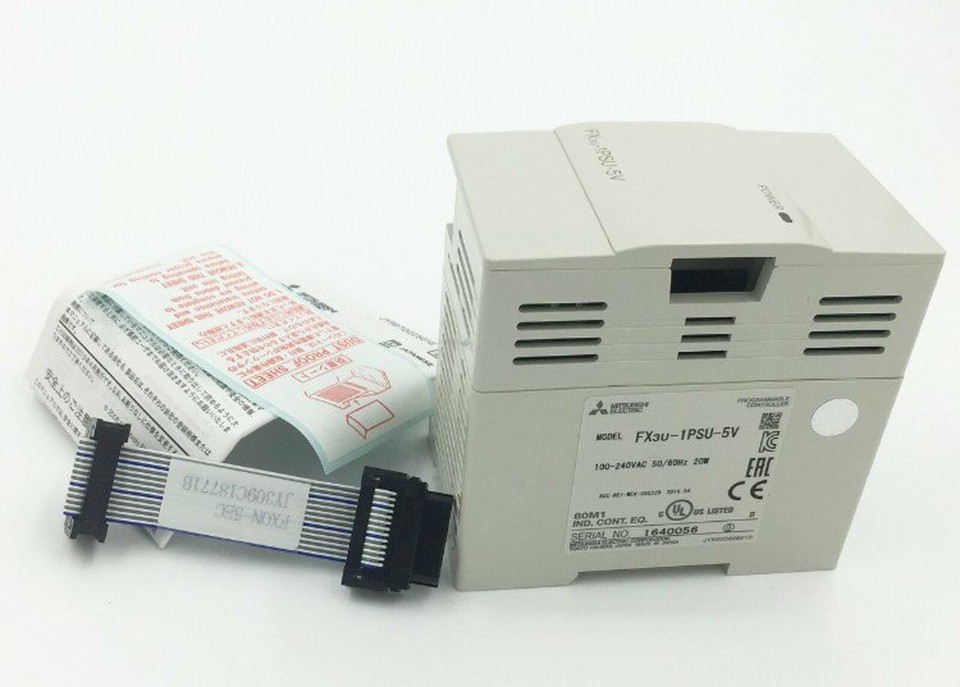 NEW MITSUBISHI in box extended Power Module FX3U-1PSU-5V 1 year ...
