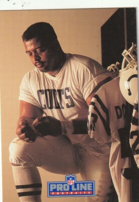 FREE SHIPPING-MINT-1991 Pro Line Portraits Ray Donaldson #98 COLTS ...