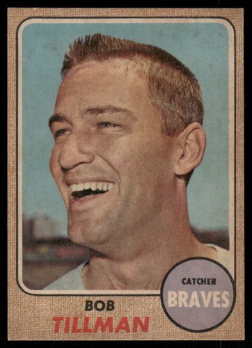 VENEZUELAN BOB TILLMAN 1968 VENEZUELA TOPPS #174 WHITE LETTERS RARE ...