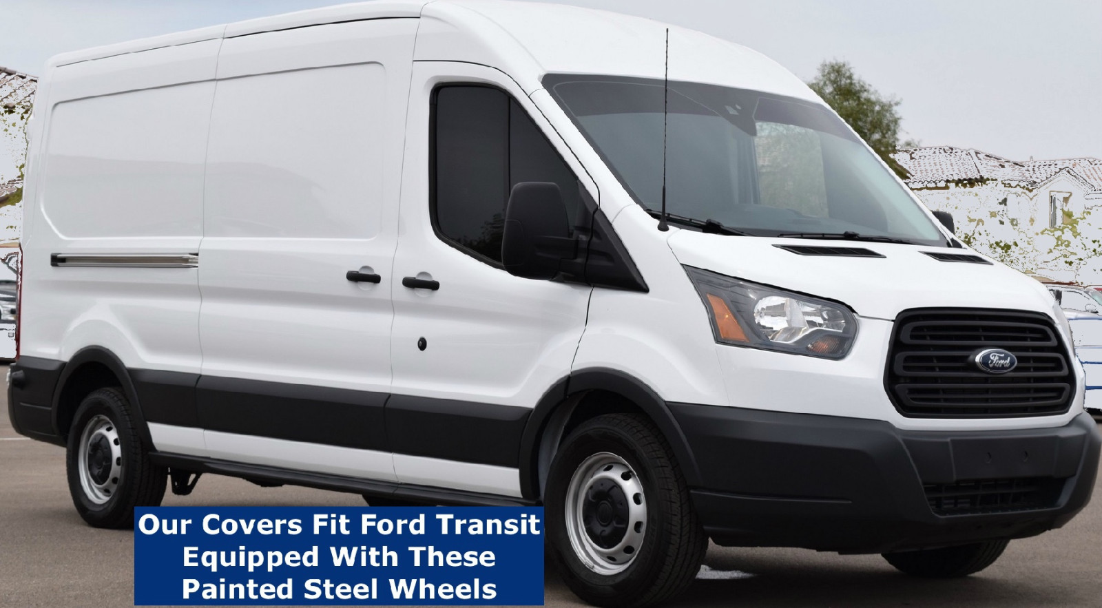 16” Ford Transit 250 Van Polished Stainless Steel Wheel Rim Cover ...