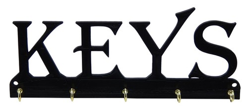 Keys Key Rack Holder Hanger Entryway Organization Orgainizer Wall Mount ...