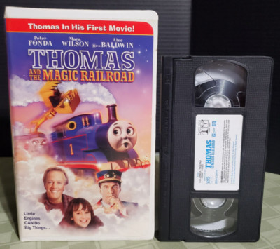 *RARE COVER* Thomas and the Magic Railroad (VHS, 2000, Clam Shell) Tank ...
