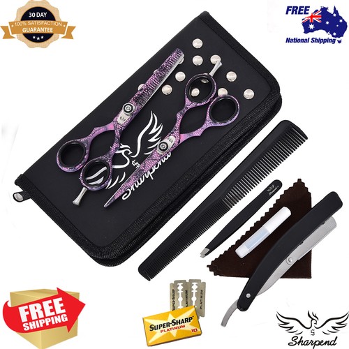 Hairdressing Professional Razor Sharp Scissors Barber Salon Hair ...