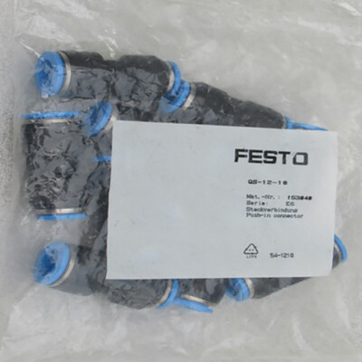10PC New FESTO QS-12-10 153040 Connectors Free Shipping | eBay
