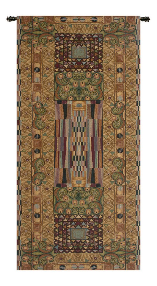 The Beethoven Frieze - Klimt Italian Modern Fine Art Woven Tapestry ...