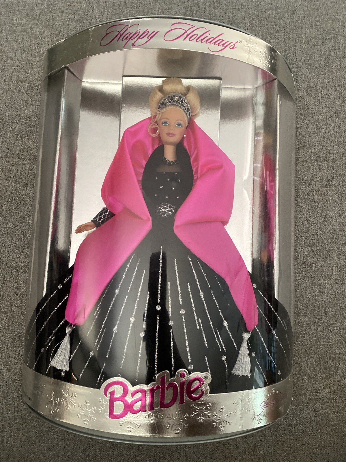 1998 Holiday Barbie Special Edition 10th Anniversary RARE BOX MISPRINT ...