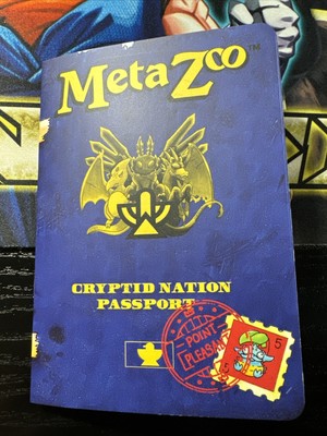 Metazoo Cryptid Nation Passport Signed and Doodled By Afton Sky Snake ...