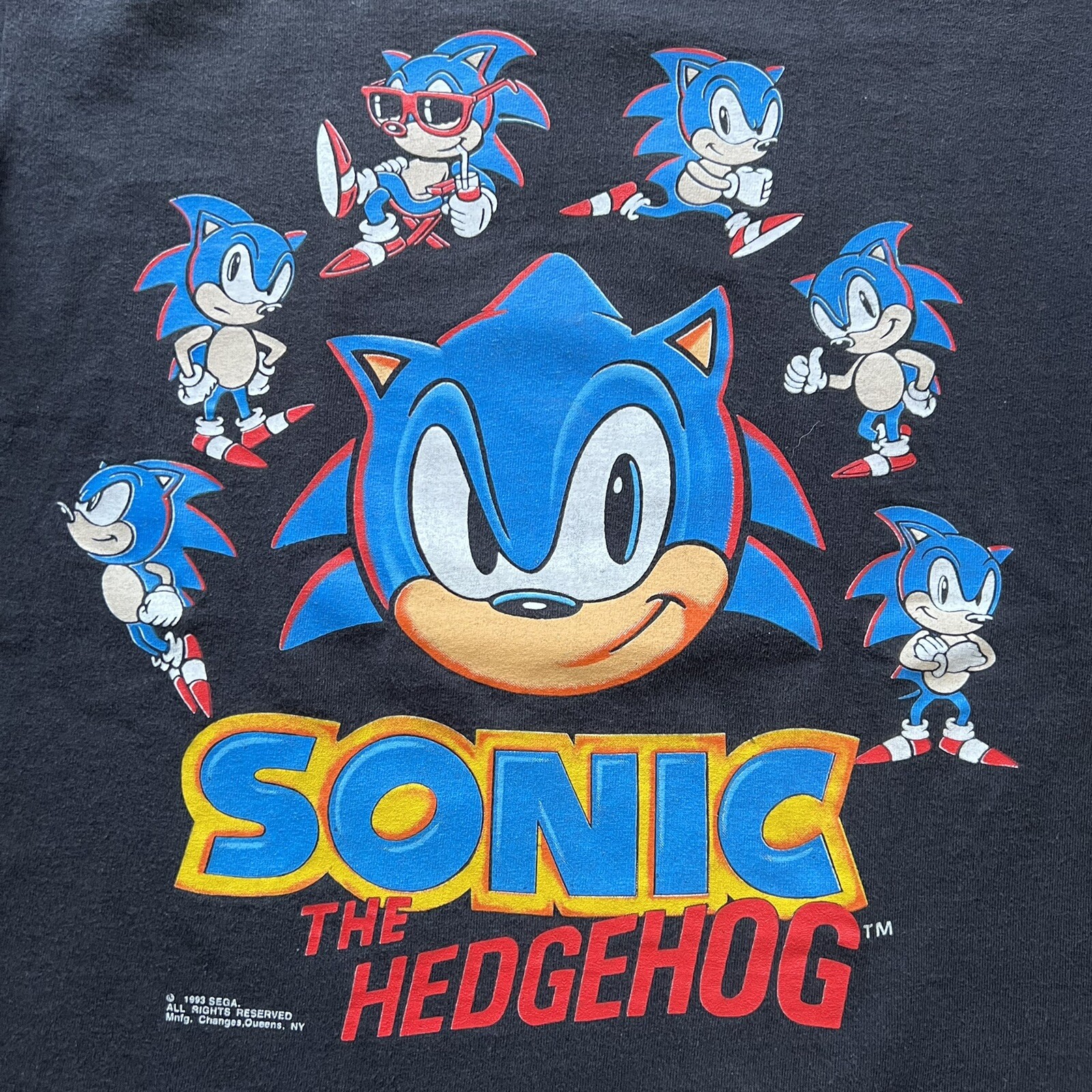 Vintage 1993 Sonic The Hedgehog SEGA Video Game Singl… - Gem
