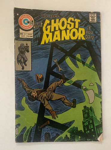 Ghost Manor - Visit if you dare comic - Volume 5 # 25 - September 1975 | eBay